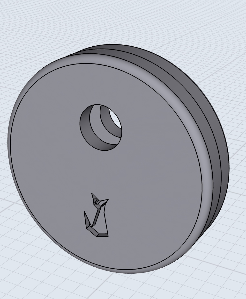 STL-Datei Standard round key caps kostenlos 🔑 ・3D-Drucker-Design zum ...