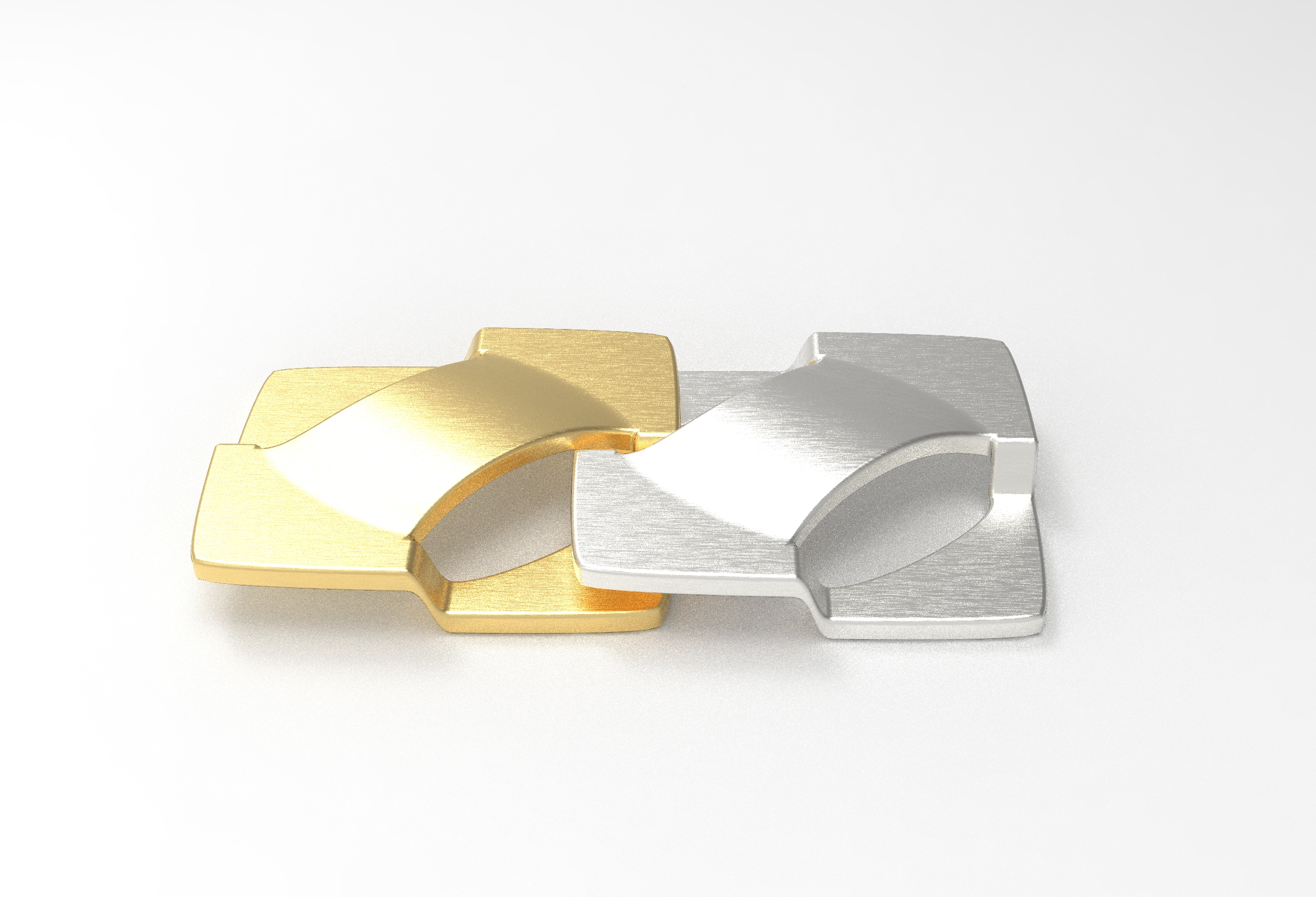 3D file square chain link 🟪 ・Template to download and 3D print・Cults