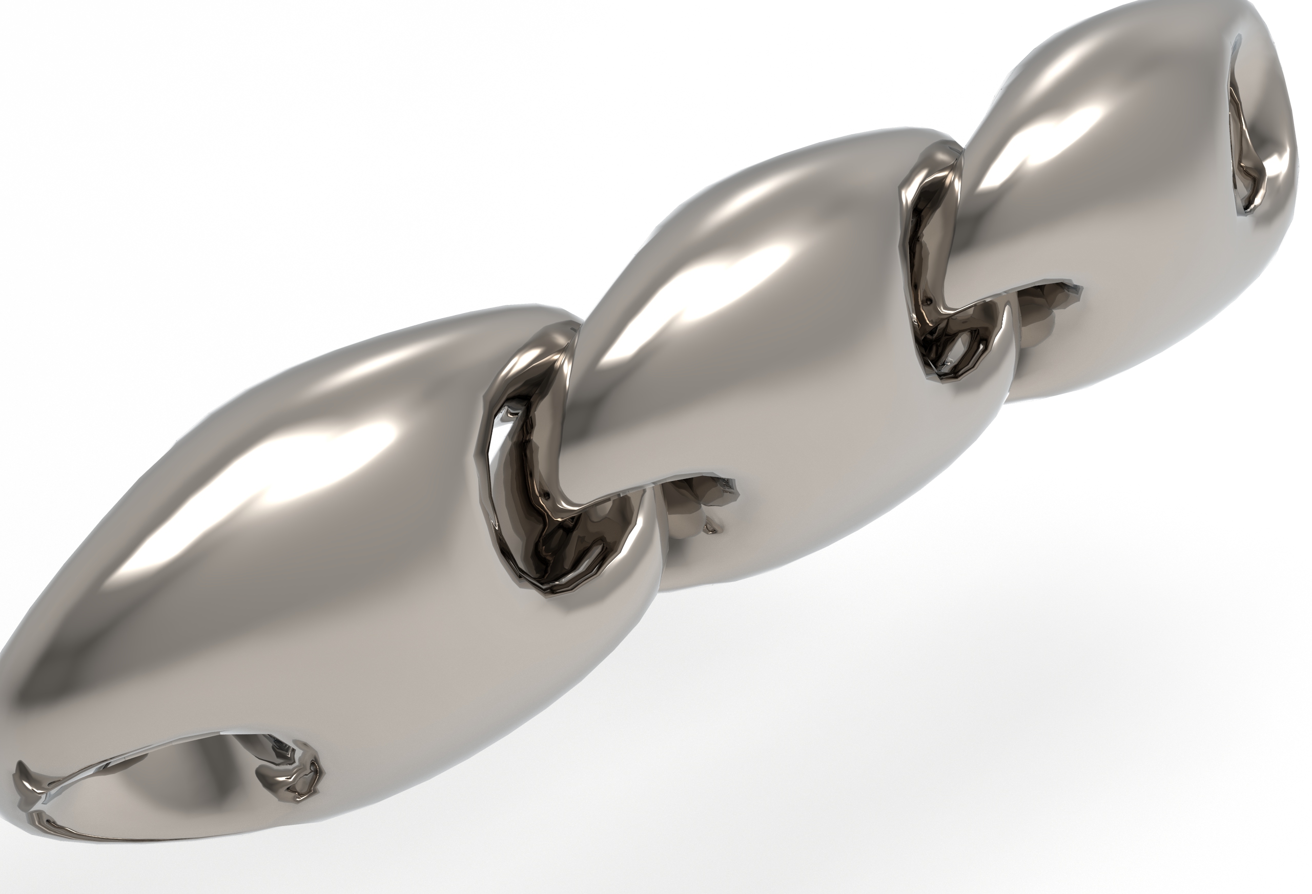 3D file oval chain 🔗 ・Design to download and 3D print・Cults