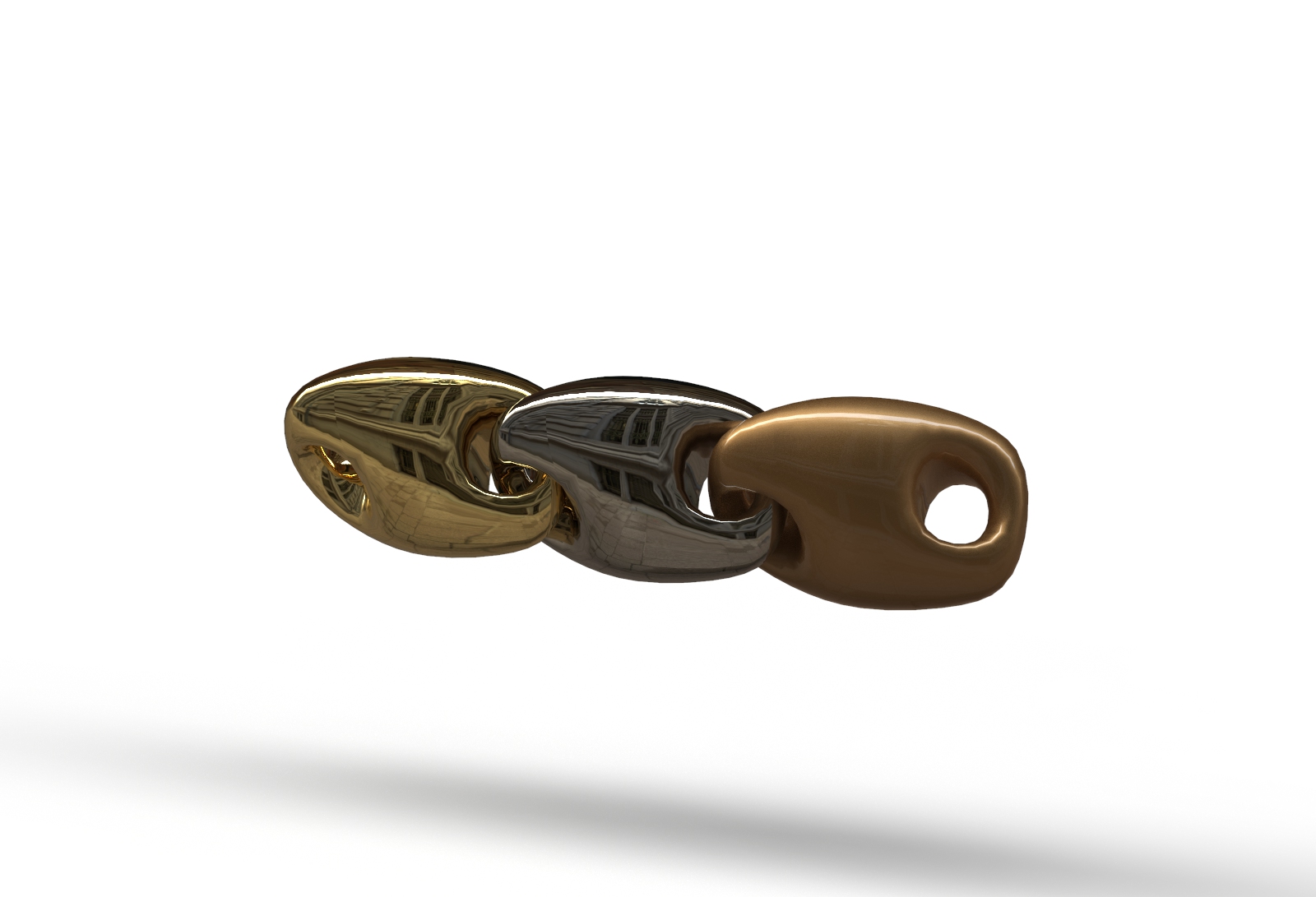 3D file oval chain 🔗 ・Design to download and 3D print・Cults