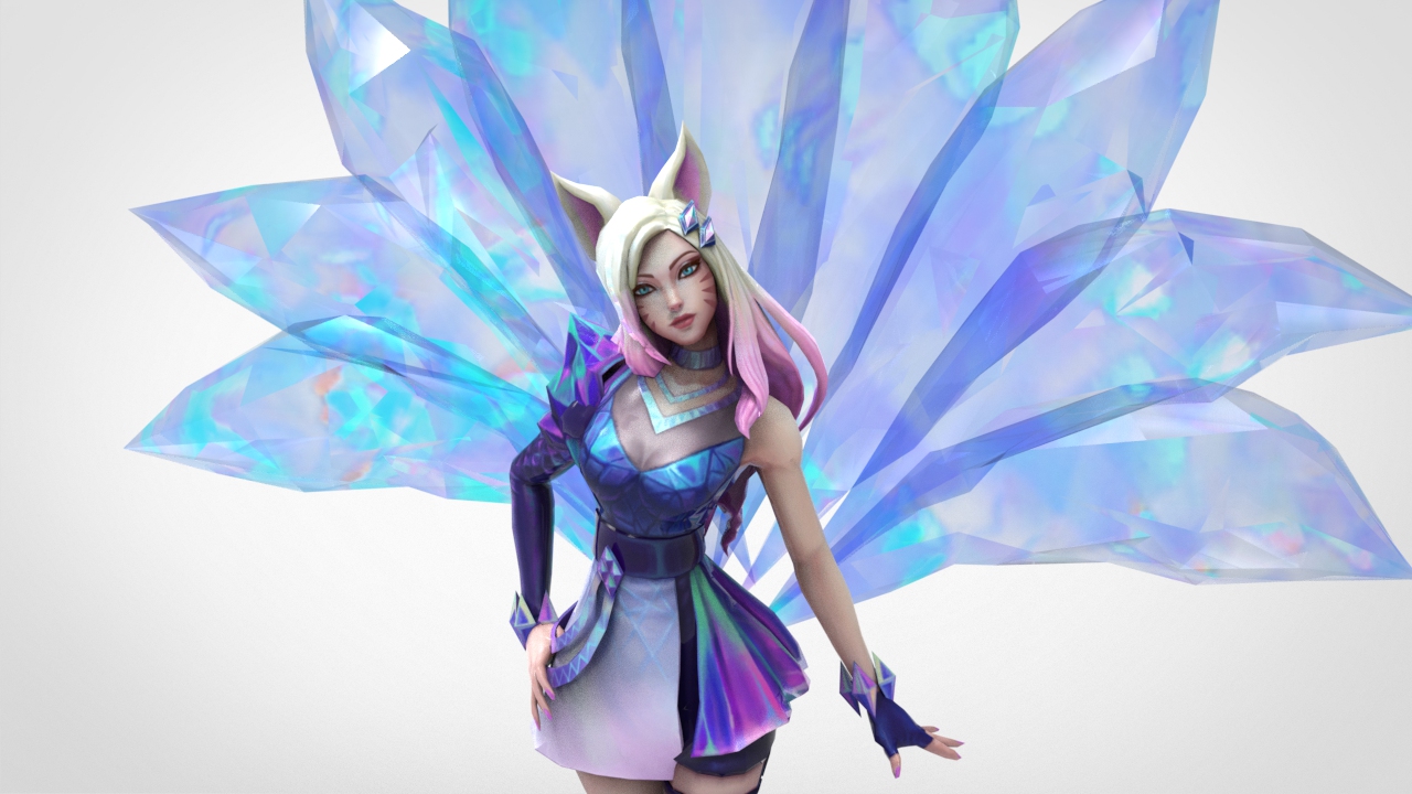 STL file Ahri KDA All Out - League of Legends 🎲 ・Model to download and ...