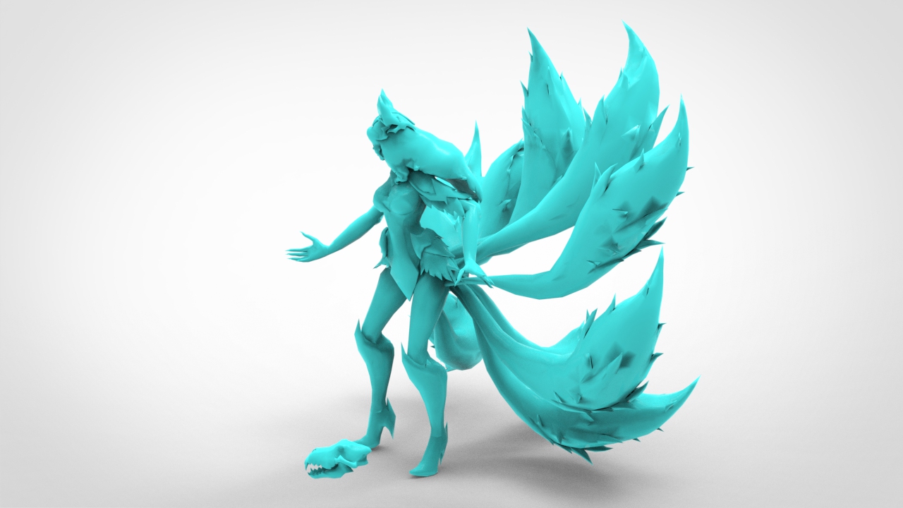 STL file Ahri Coven - League of Legends 🎲 ・3D printable model to ...