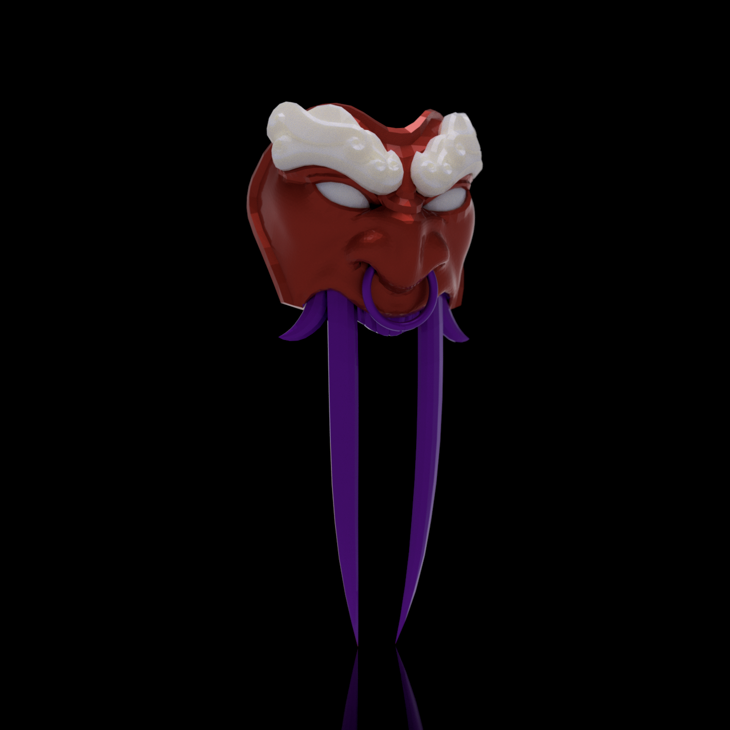 🎨 Oni Claw, Valorant (+color split)・ 3D File for ・Cults