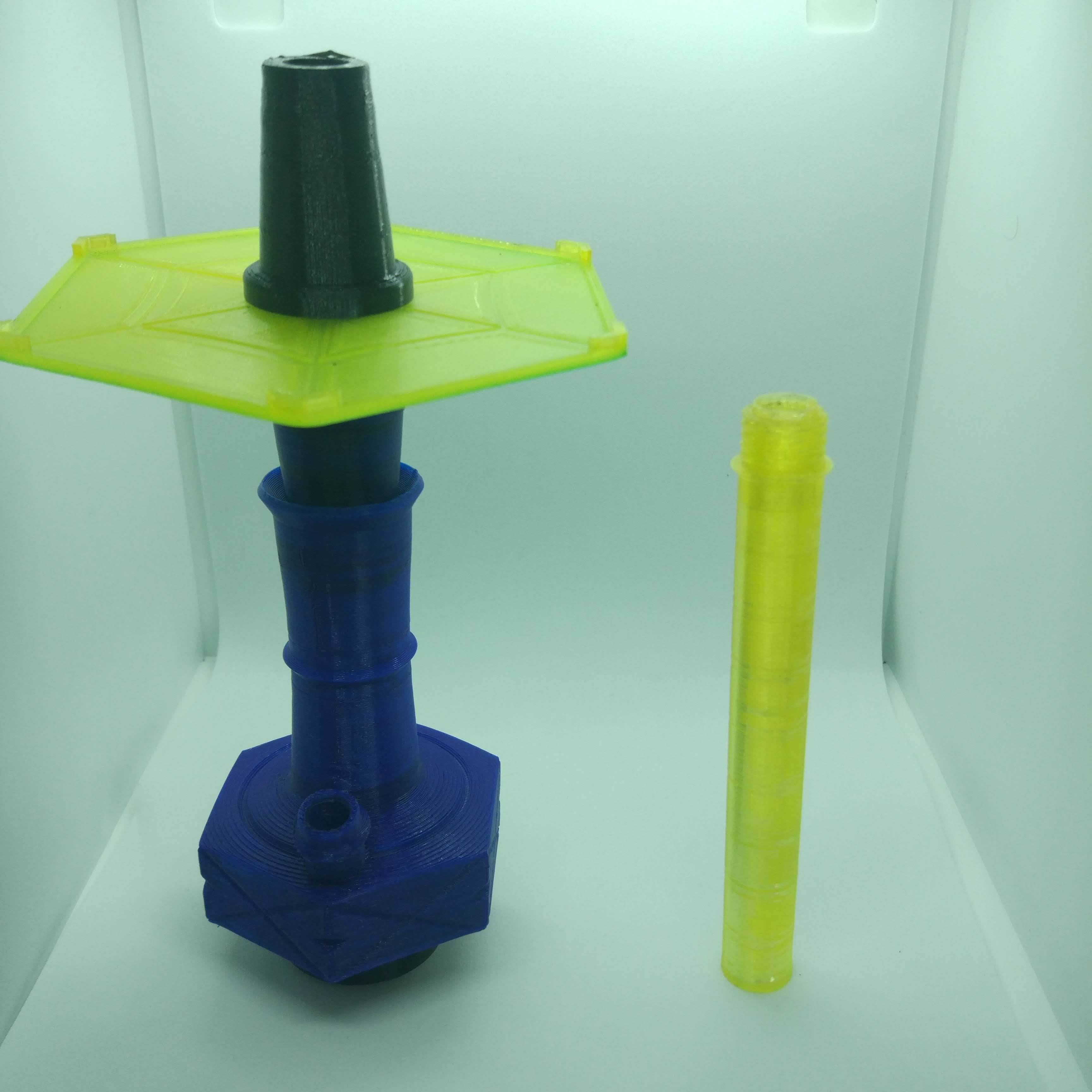 STL file 3D Hookah 🚬 ・3D printing model to download・Cults