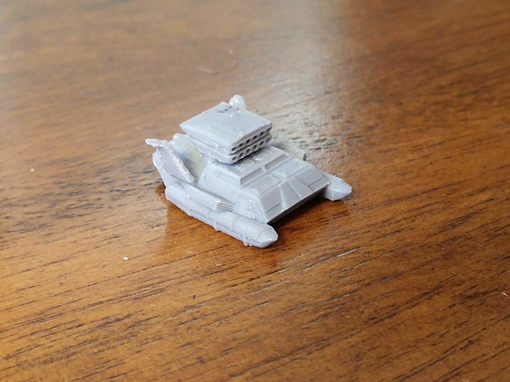 🪖 Pesterer Missile Hover Tank 6mm・Free STL File for ・Cults