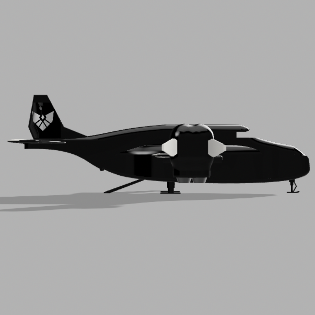 Free STL file avion (from the game rogue company)/ plane (from the game ...