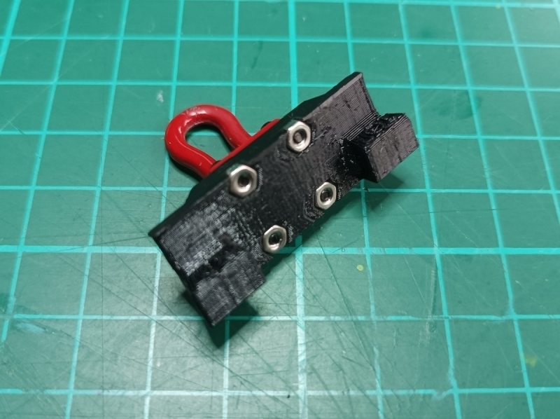 Free STL file Shackle Mount Plate for 3DSets Bamboo4x4 Rear Bumper 🚁 ...