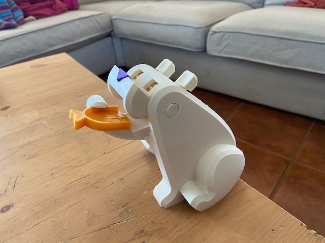 3D printing Bear Coin Bank • made with ender 5 plus・Cults