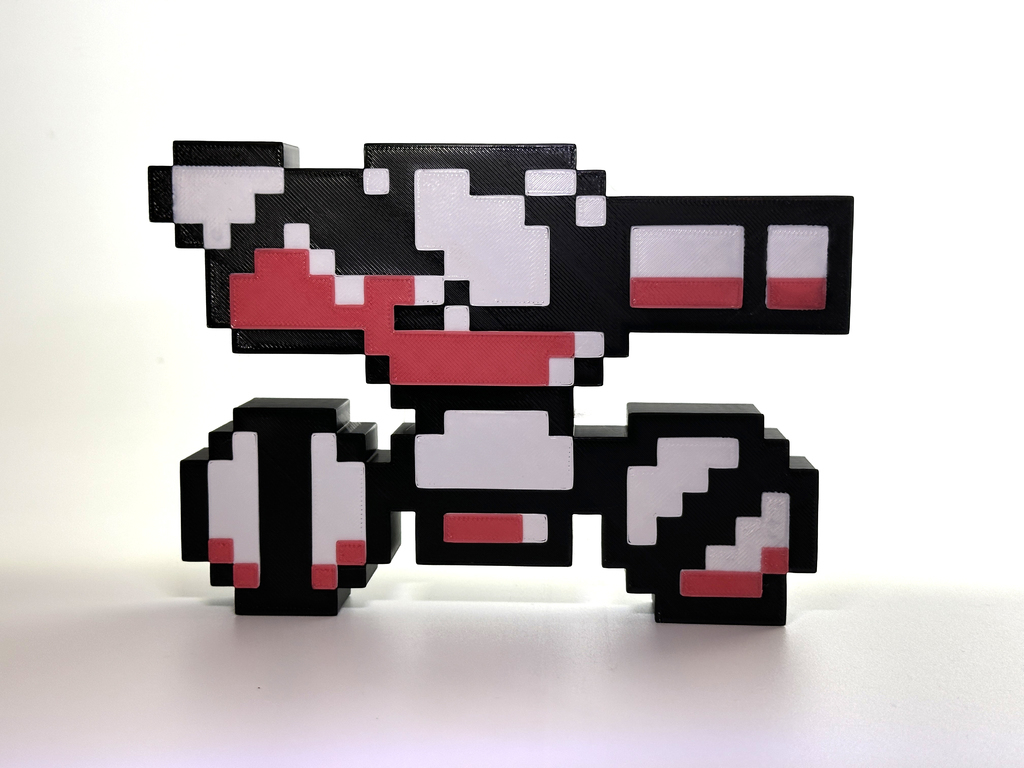 Free 3D file Sophia from Blaster Master (NES) 🎨 ・3D printing template ...