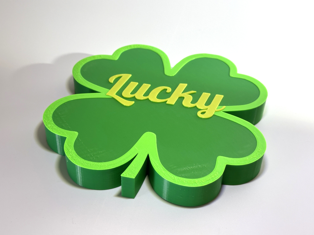Free 3D file Lucky Clover ☘️ ・3D printer model to download・Cults