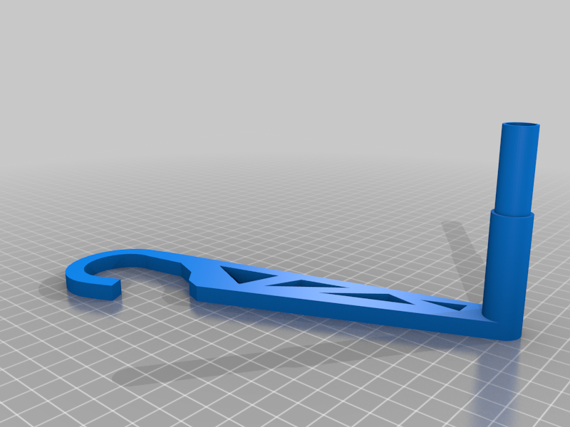 🪢 Filament Spool Hanger: 2-piece・Free 3D File for ・Cults