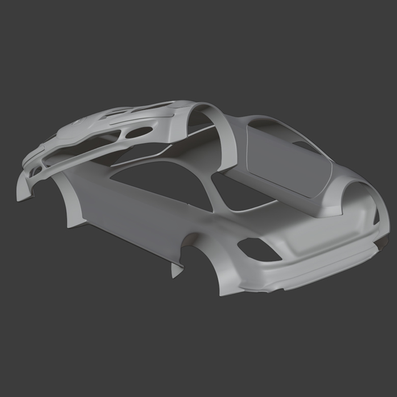 STL file MERCEDES SLK VEHICLE BODYWORK 🚗・3D printer model to download・Cults