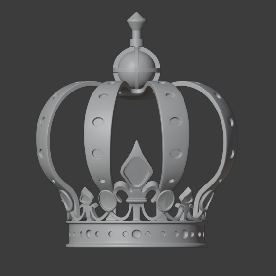 👑 ROYAL CROWN・ STL File for ・Cults
