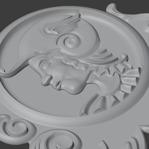 STL file CLASSIC PROFILE FACE MODELING 🏠 ・Design to download and 3D ...