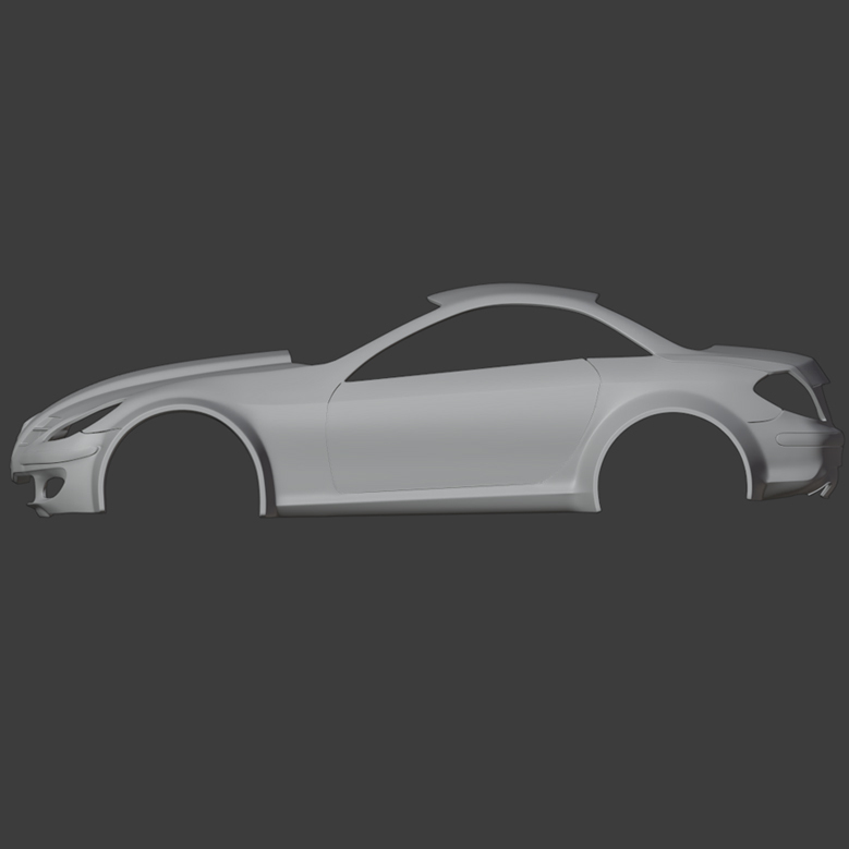 STL file MERCEDES SLK VEHICLE BODYWORK 🚗・3D printer model to download・Cults