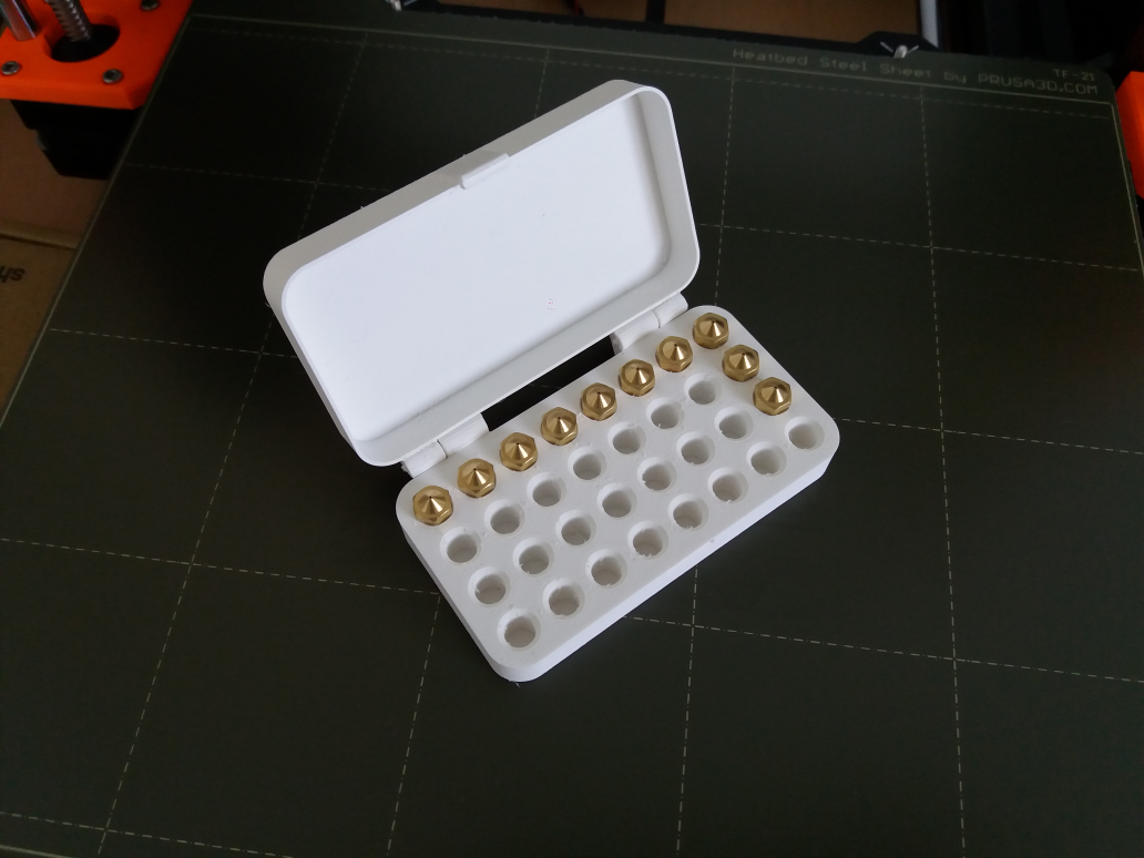 3D printable Nozzle box・Cults