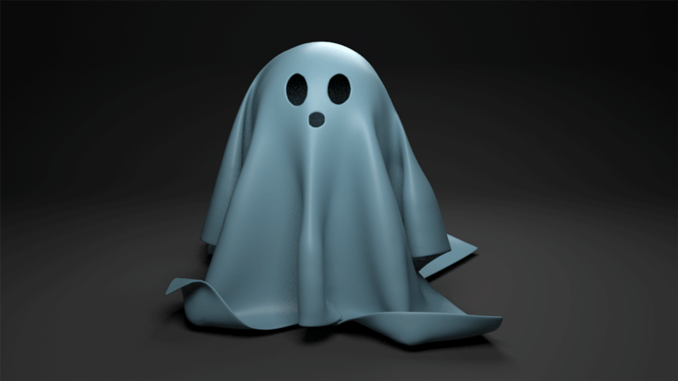 👻 Ghost・Free STL File for ・Cults