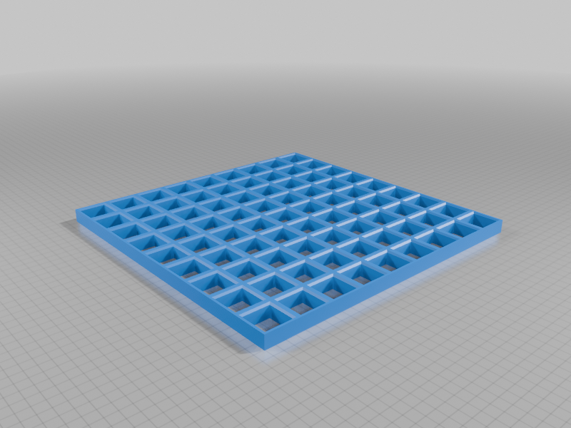 🧸 Custom Grid 9 x 9 (Dungeon Blocks Compatible)・Free 3D File for ・Cults