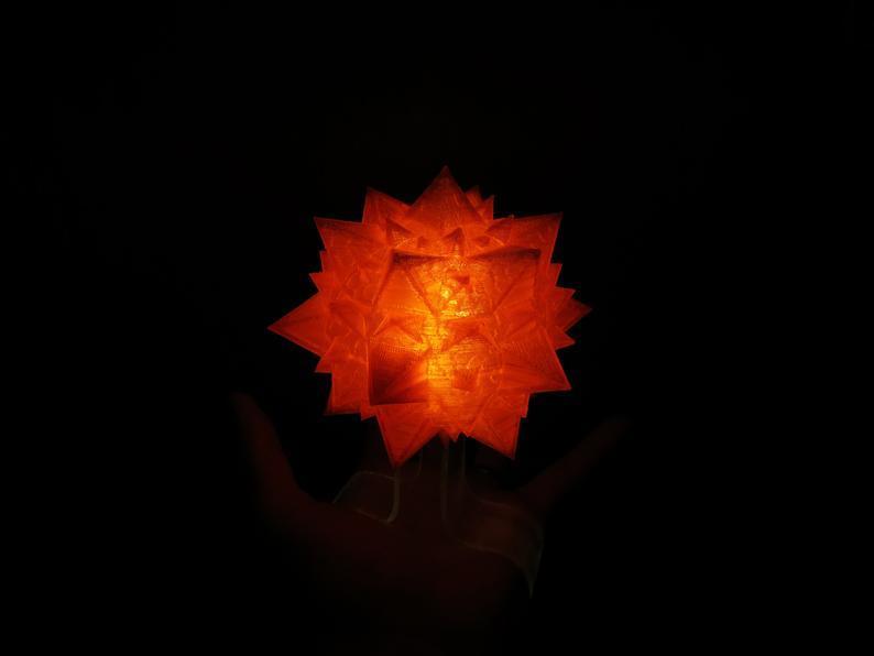 💥 Floating Explosion Cosplay! Light up LED Wearable Handheld Float ...