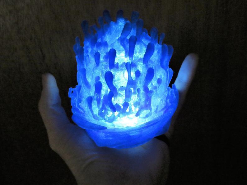 STL file Water Elemental Cosplay, Light up LED Wearable Aquaman ...