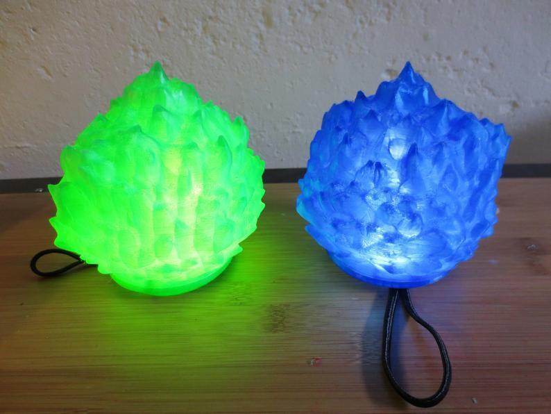 💣 LED Energy Ball Cosplay Prop, Wearable DBZ Super Saiyan Plasma Spirit ...