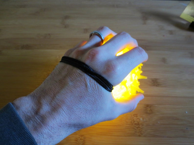 ⚡ Electric Shock Ball, LED Light Up Cosplay Stormfront Lightning ...