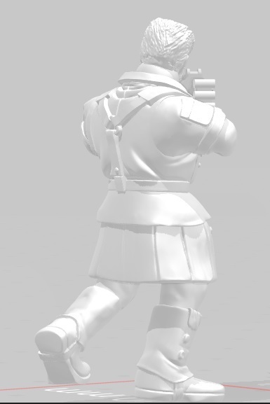 STL file Heroic Scale 28mm Scottish Highlander Kilts 🔫 ・3D print design ...