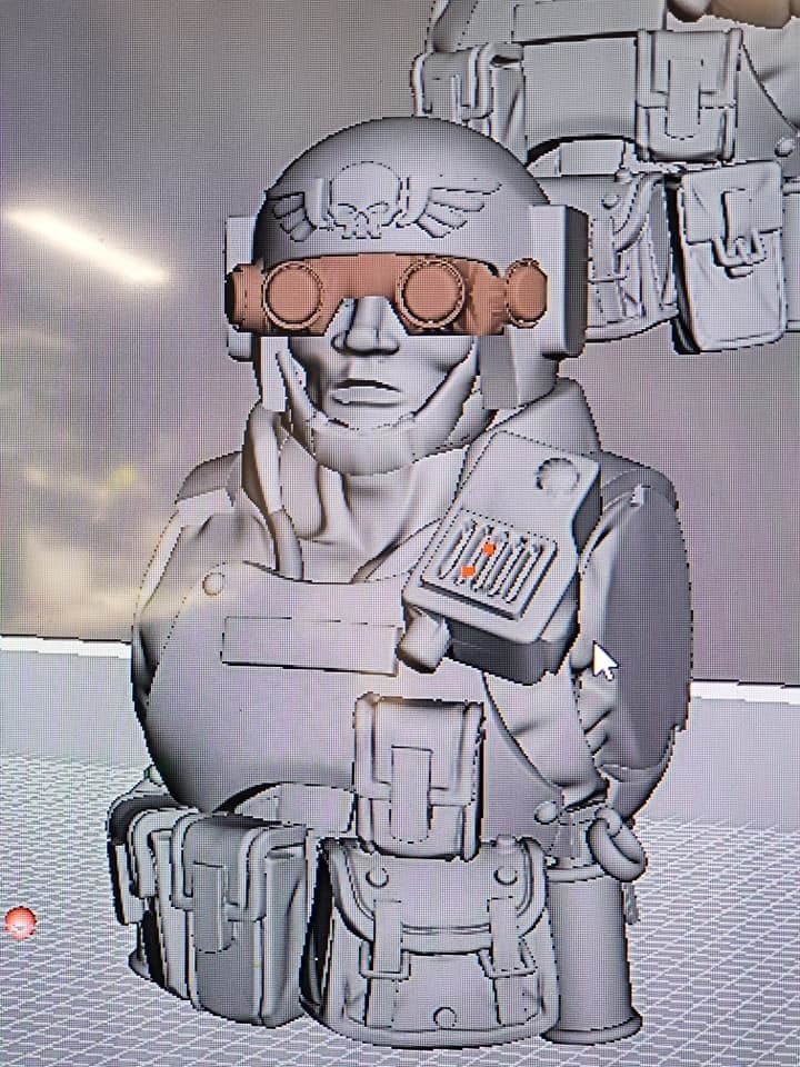 😡 NVG/Nod Lowlight Angry Guardsmen・Free STL File for ・Cults