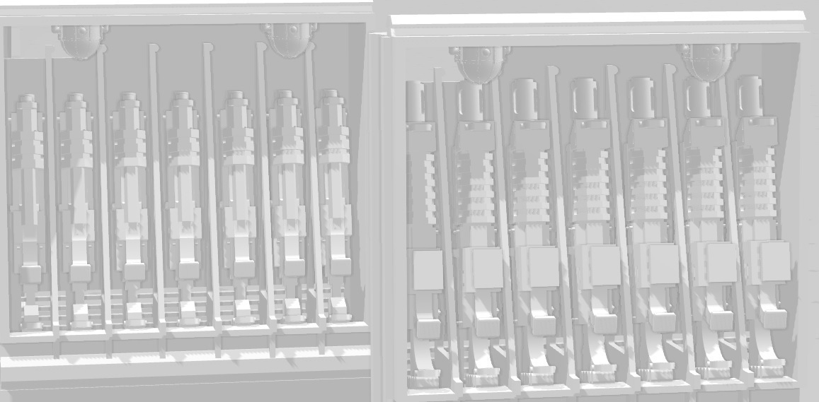 🤏 28mm Small Arms Scifi Weapons Rack・Free STL File for ・Cults