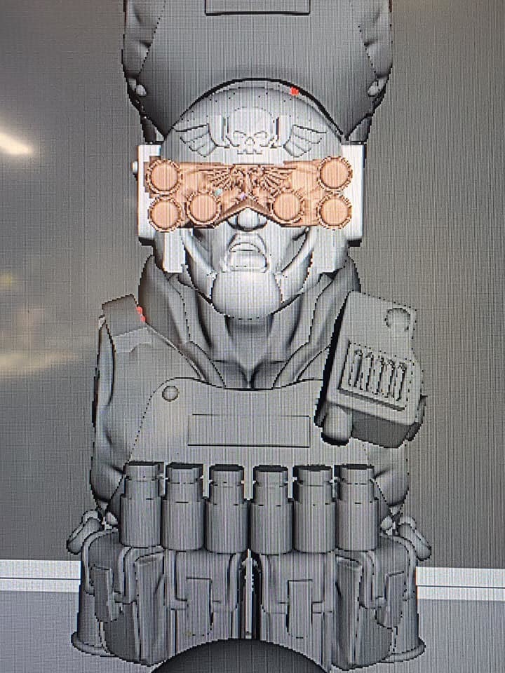 😡 NVG/Nod Lowlight Angry Guardsmen・Free STL File for ・Cults