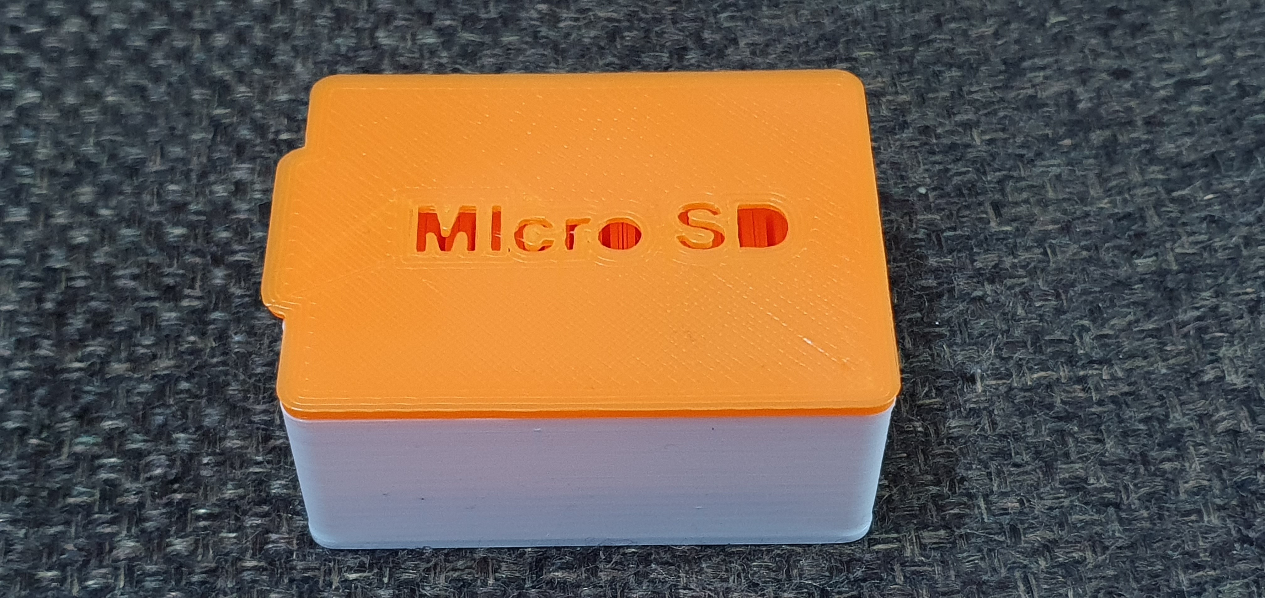 STL file Memory card box (Micro SD card snap fit box) 📦 ・3D print ...