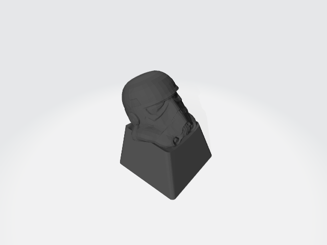 STL file StormTrooper Custom Keycap 🫡 ・3D printing template to download ...