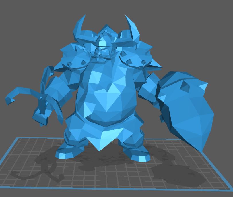 STL file Franco Low Poly Mobile Legends 🎲 ・Design to download and 3D ...