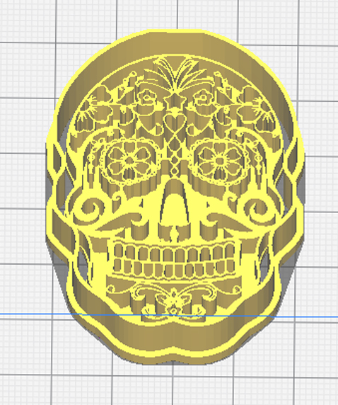 STL file Calavera Day of the Dead cutter and seal 😵 ・3D print model to ...