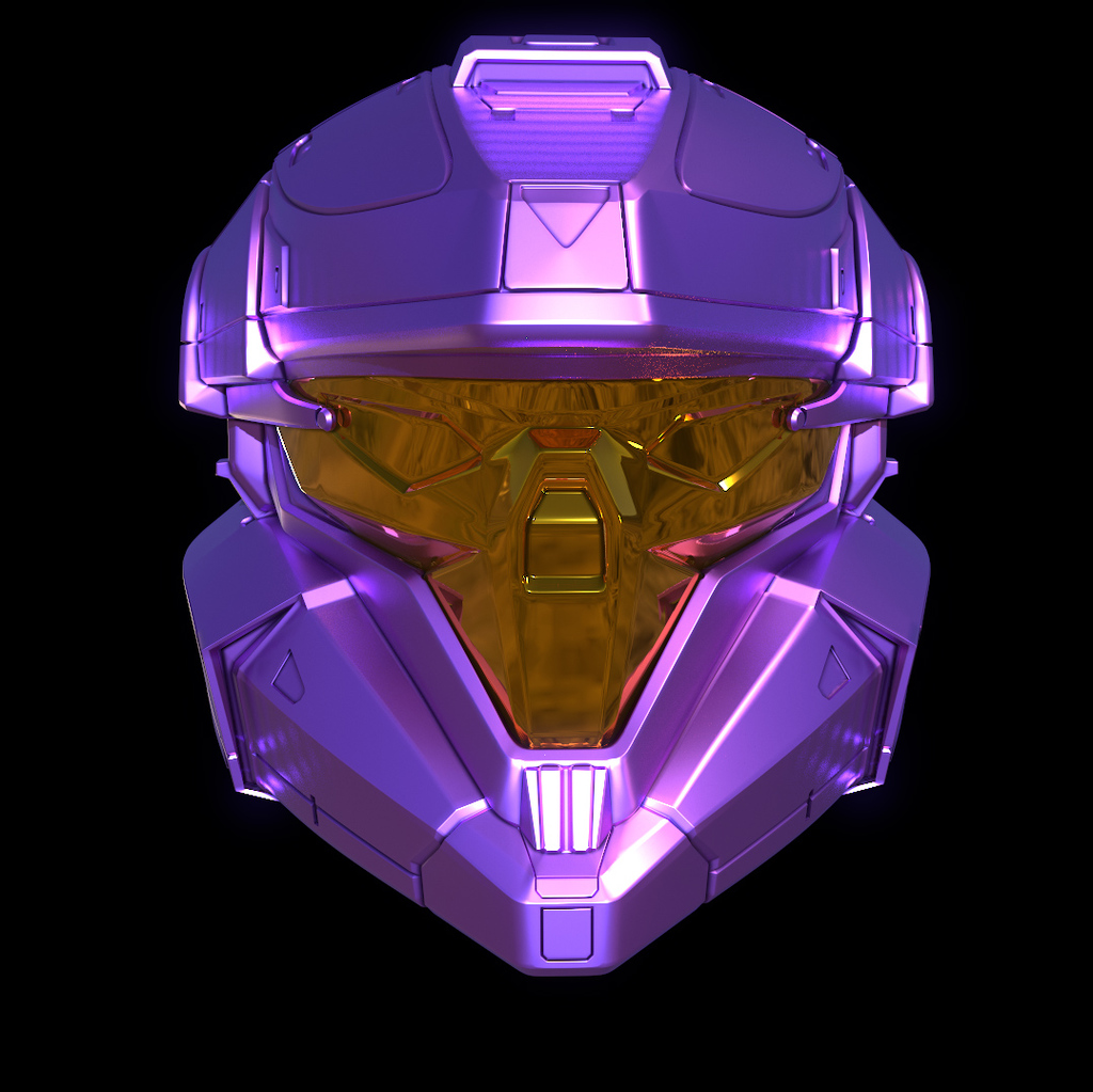 😇 Halo Infinite: War Master Helmet・ 3D File for ・Cults