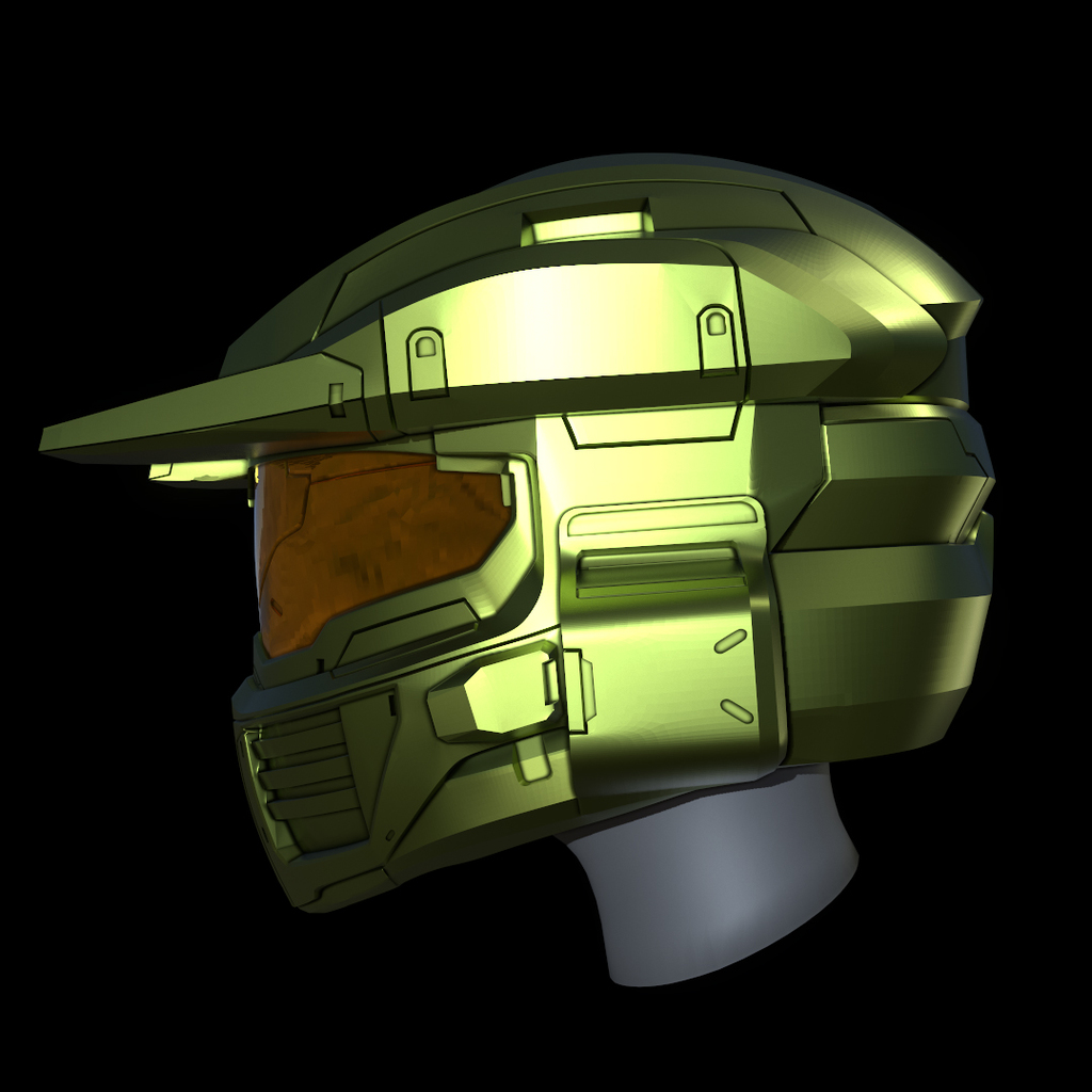 😇 Halo Infinite: Mark V Zeta Helmet・ STL File for 3D printing・Cults