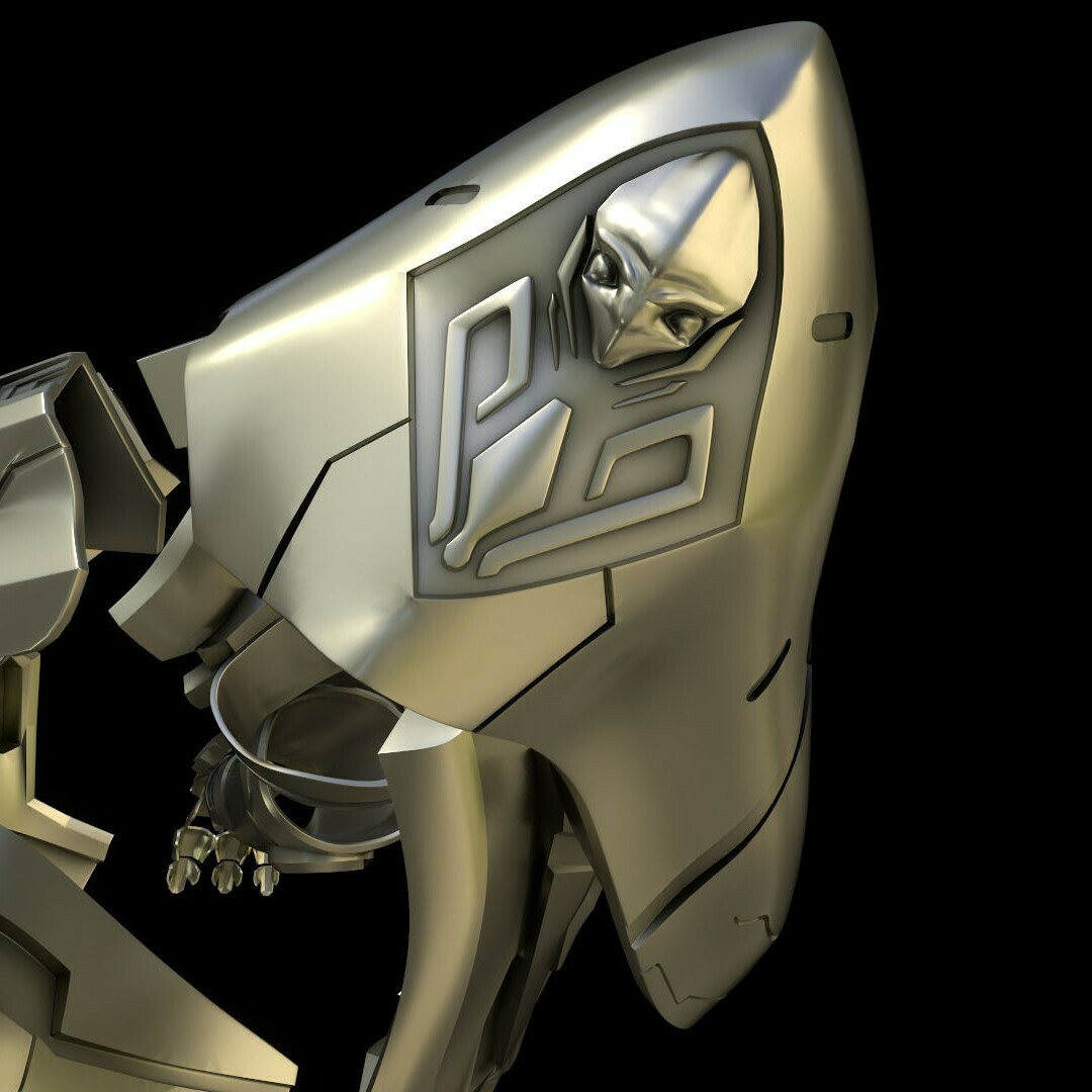 😇 Halo 5: Guardians Hellioskrill Armor・ 3D File for ・Cults