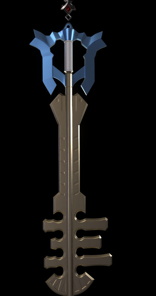 🥰 Kingdom Hearts - Ends Of The Earth Keyblade - V2・ STL File for ・Cults