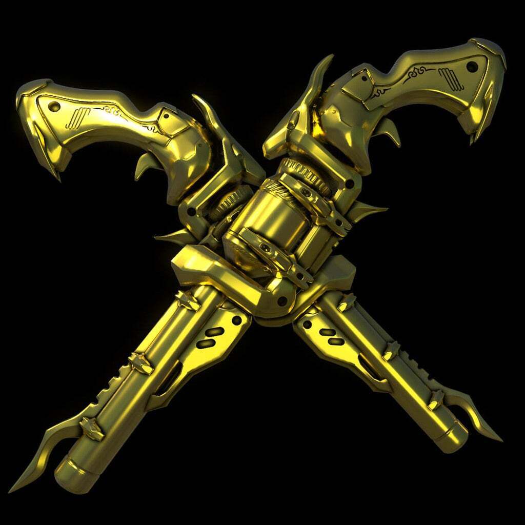 STL file Warframe - Mesa Prime - Regulator Pistols 🔫 ・Design to ...