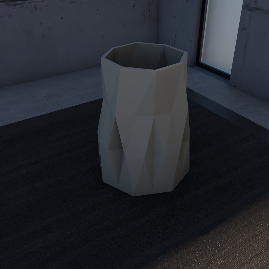 STL file Desk Flower Pot 💐・3D printable model to download・Cults