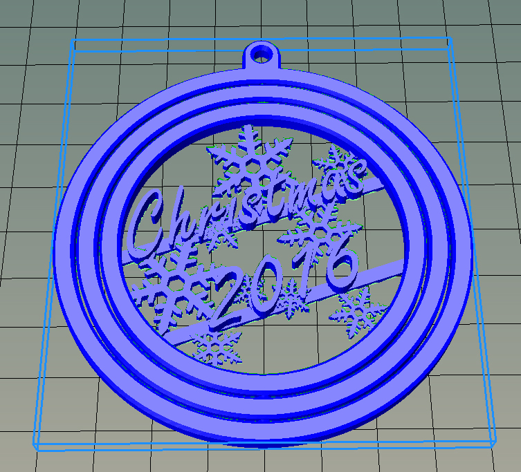 Free 3D file Christmas 2016 🎄 ・Model to download and 3D print・Cults