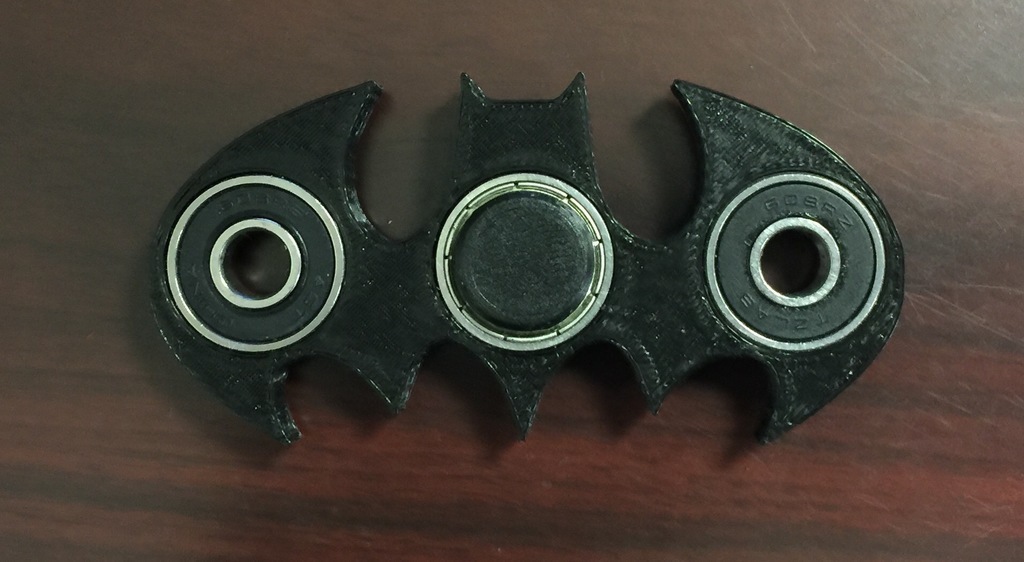 👌 Batman Fidget Spinner (Level)・Free 3D File for ・Cults