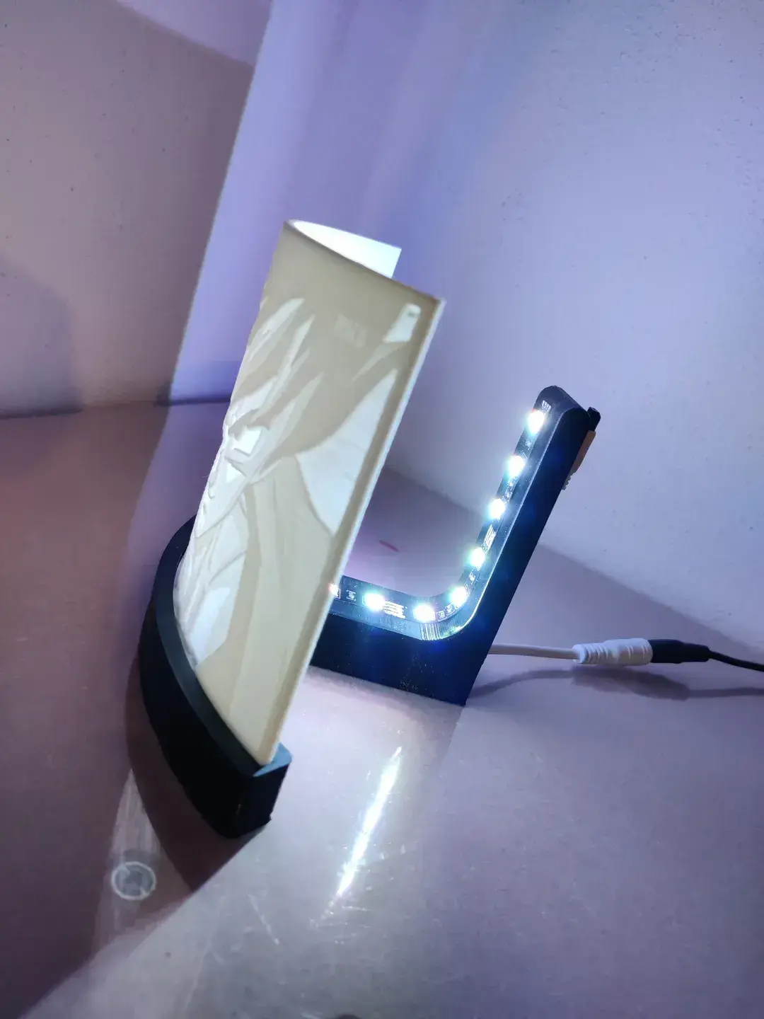 Free 3D file STAND LITHOPHANE LED 🎨 ・3D printer model to download・Cults