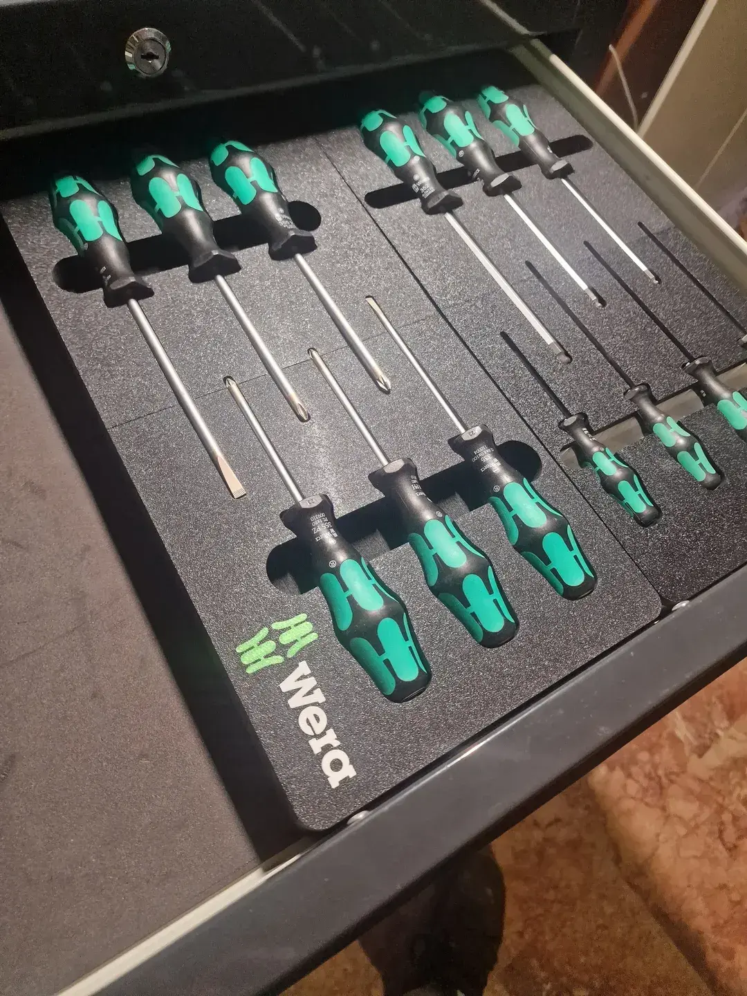 Free 3D file Wera Screwdrivers Organizer 🪛 ・3D printer model to ...