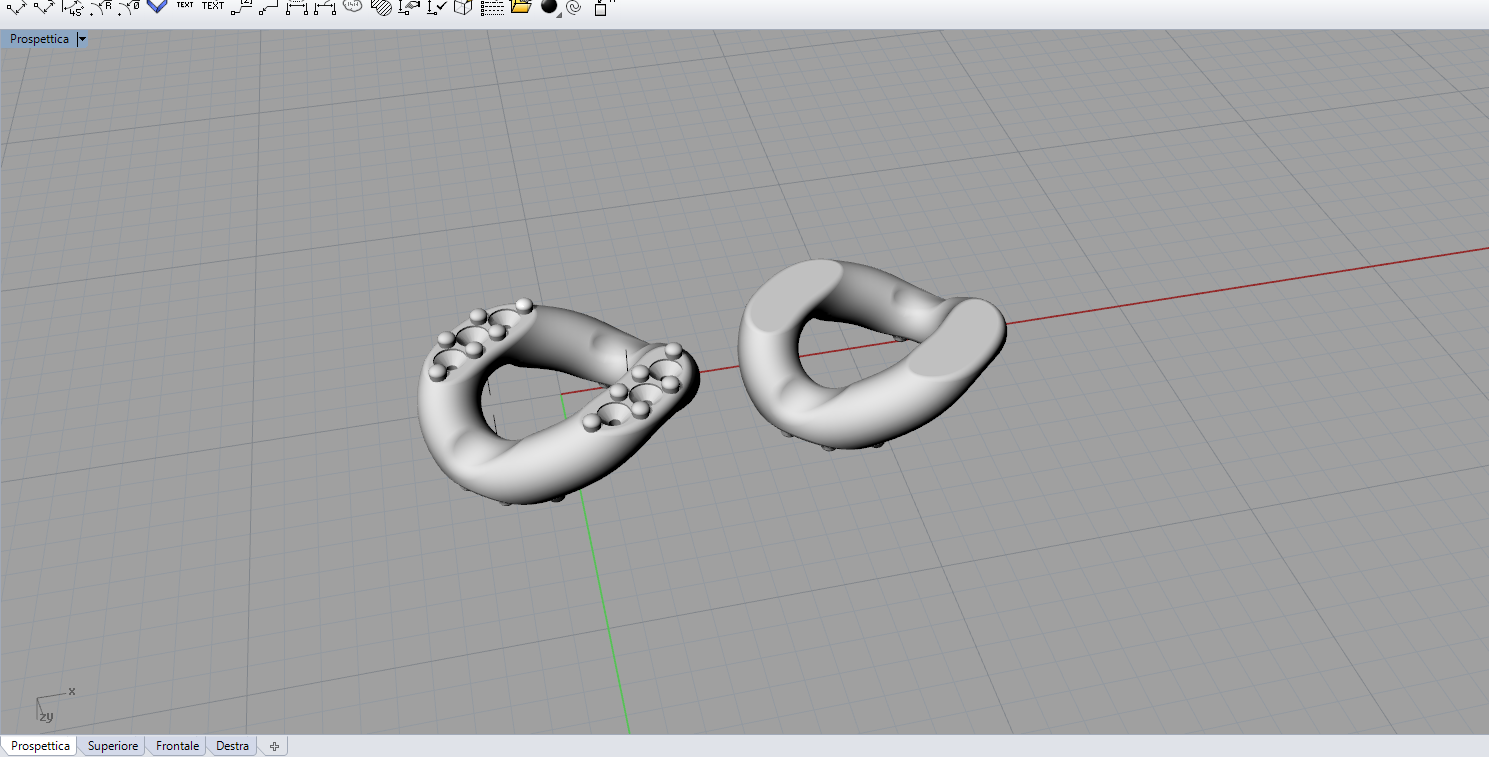 ♦️ Cuban chain with diamonds・ STL File for 3D printing・Cults
