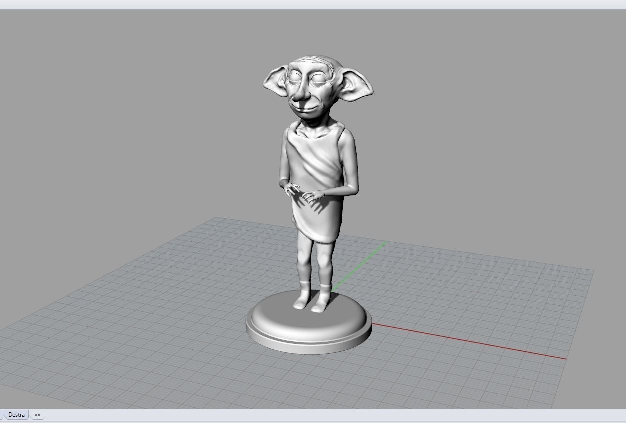 STL file Dobby 🧝 (OBJ)・3D print design to download・Cults