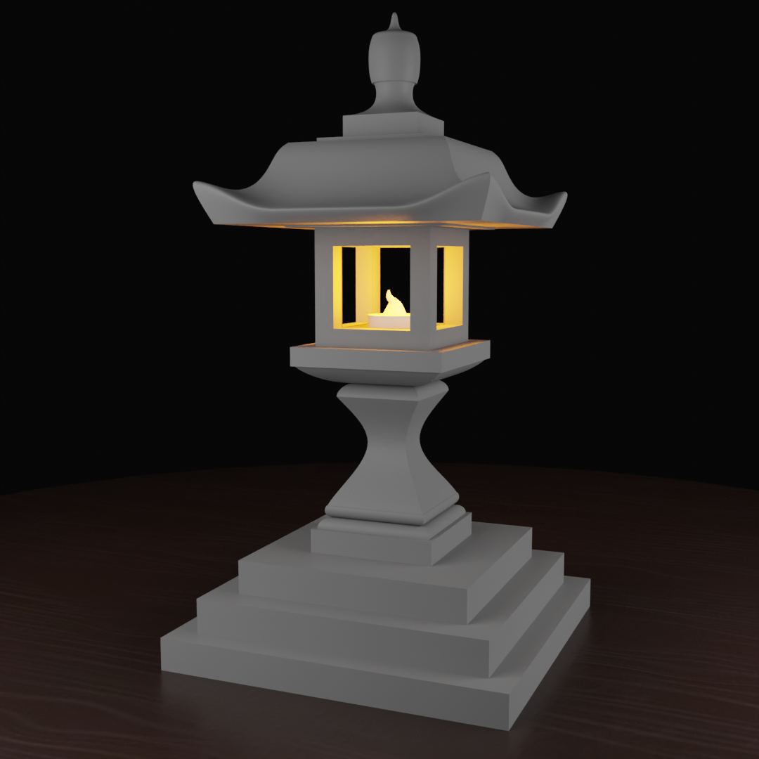 STL file Japanese lantern 🏮 ・Model to download and 3D print・Cults