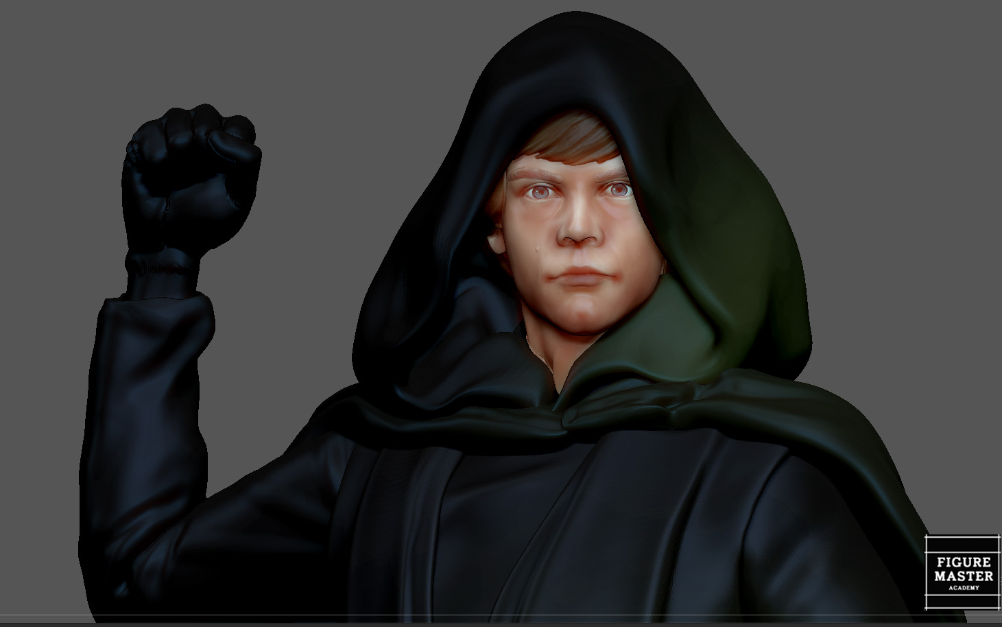 3D file LUKE SKYWALKER 2 STARWARS MANDALORIAN DISNEY STATUE 3D print ...