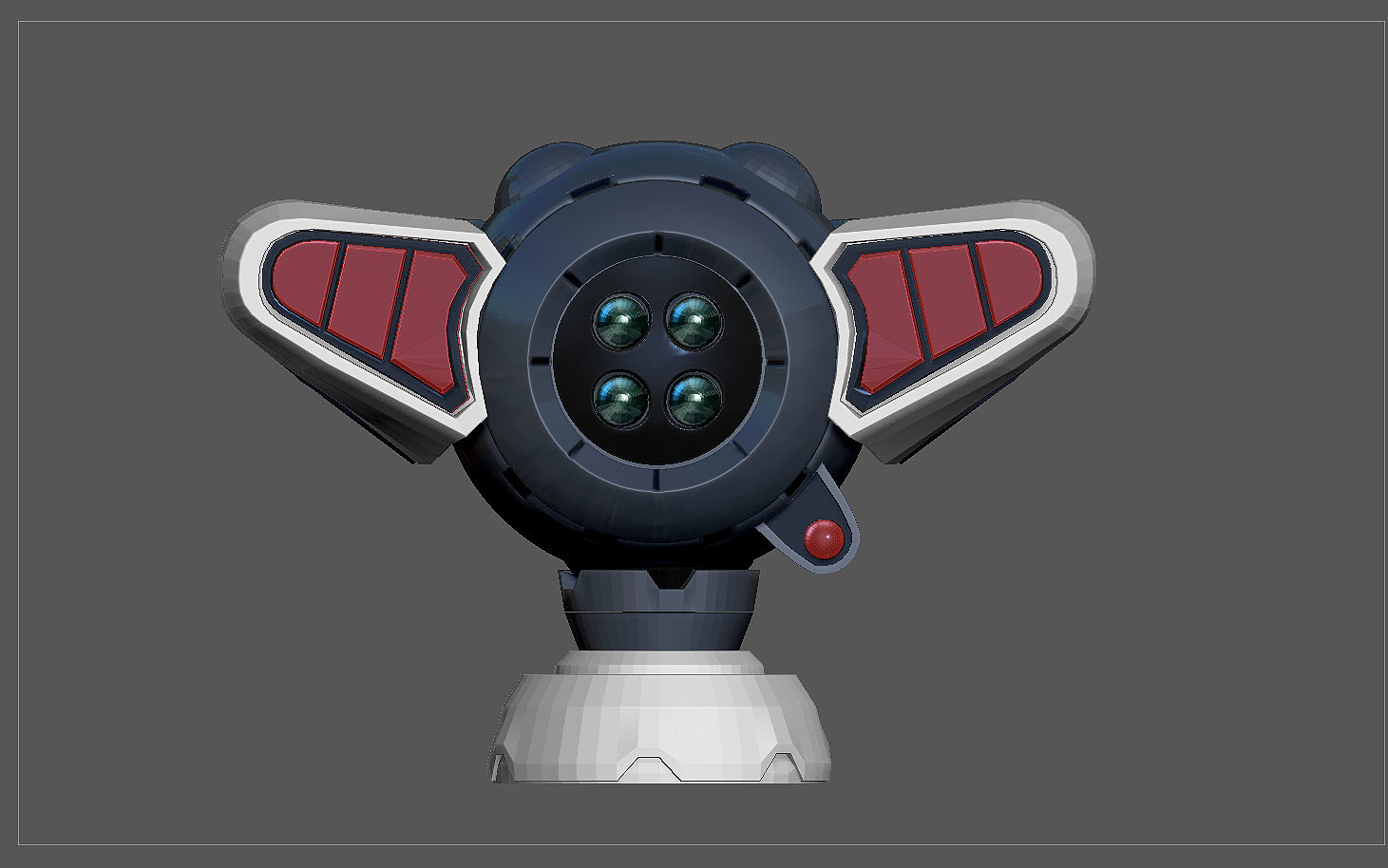 🚗 asurada head for car display cosplay cyber formula anime・文件用于 STL 三维 ...