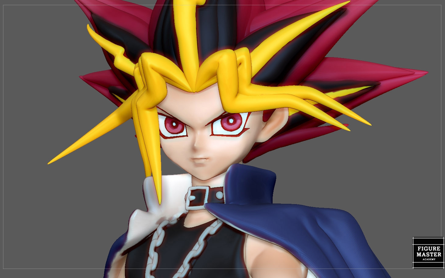 Fichier 3D YUGI MUTO YUGIOH STATUE ANIME CHARACTER impression 3d 👾 ...